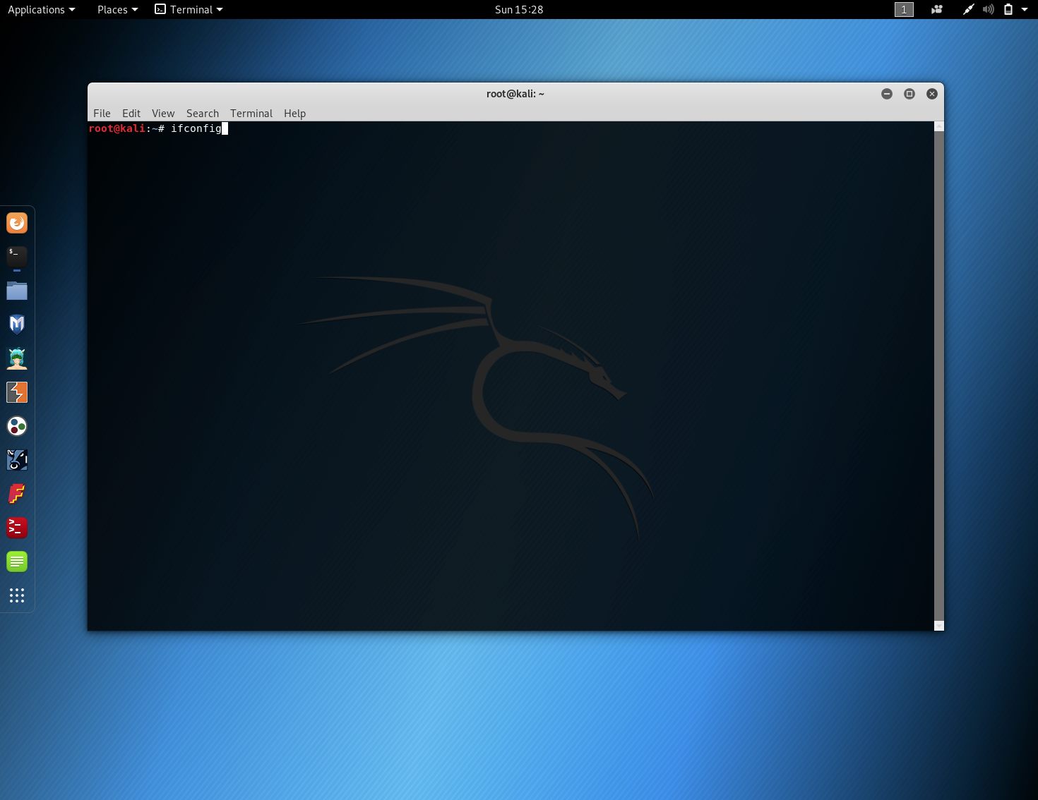 Kali Linux 1: Changing the MAC Address – hammad yousuf